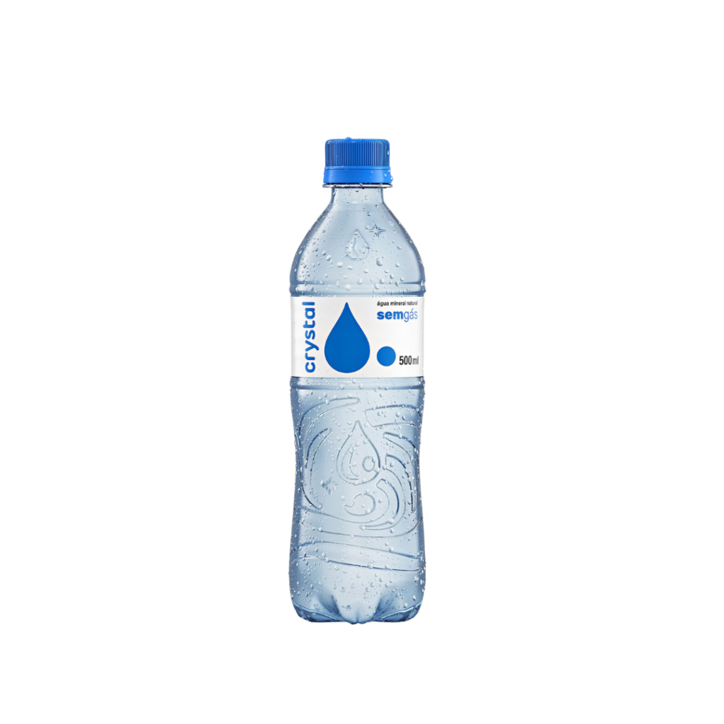 Água Mineral Crystal Sem Gás 500ml - Espeto de Ouro
